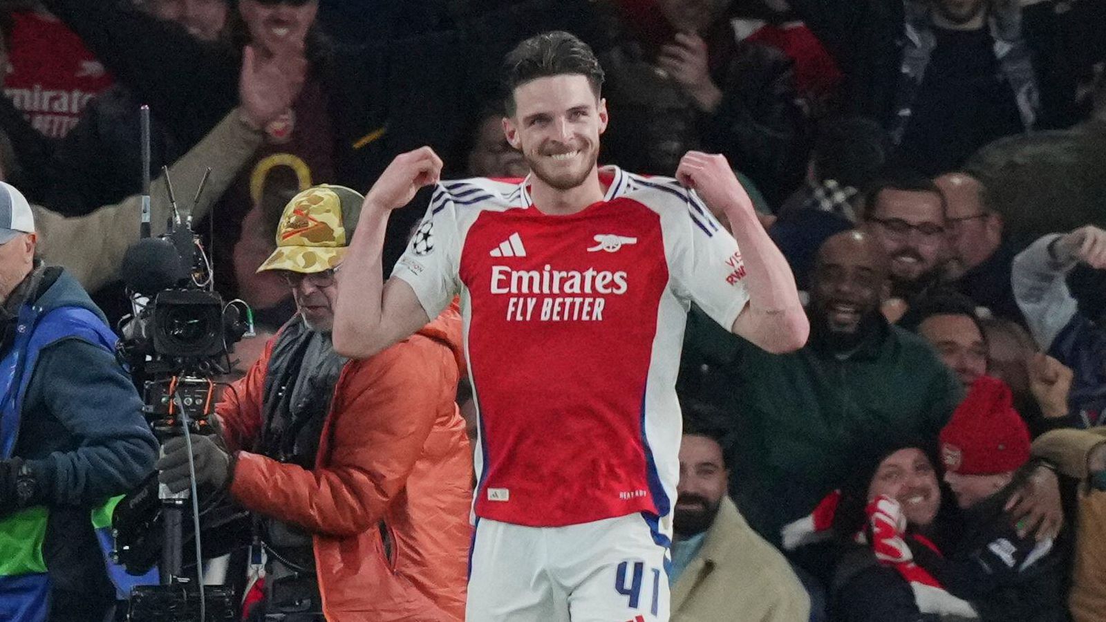 Declan Rice Makes Champions League History with Stunning Free-Kick ...